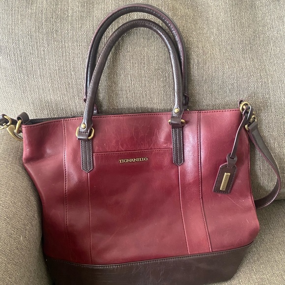 Tignanello | Bags | Tignanello Leather Purse | Poshmark